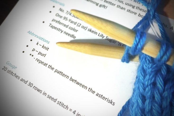 Reading Knitting Patterns, a knitting lesson from PurlsAndPixels