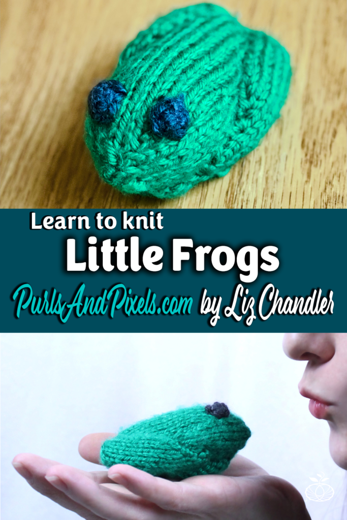 Little Frog Free Knitting Pattern - PurlsAndPixels
