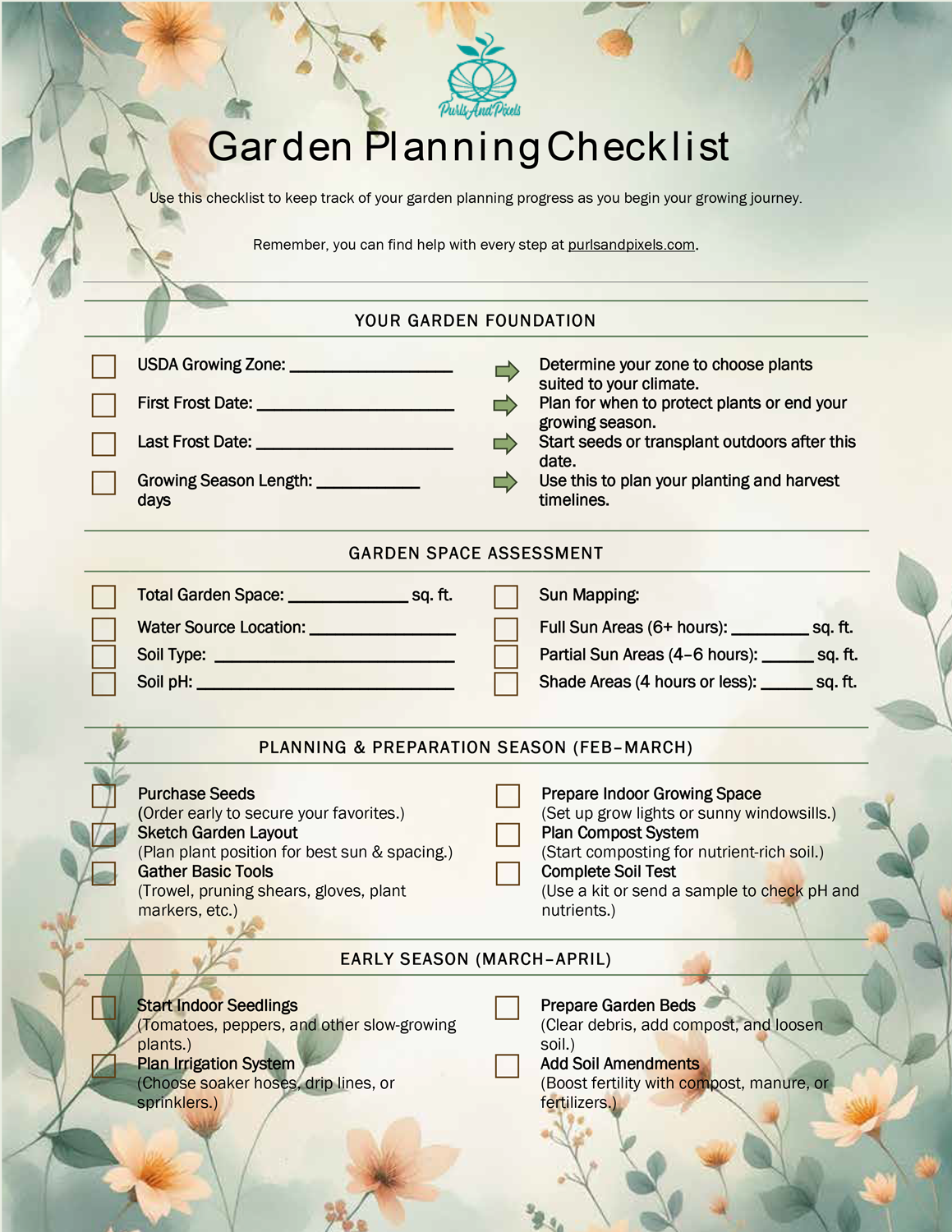 Planning to Garden This Year? - PurlsAndPixels