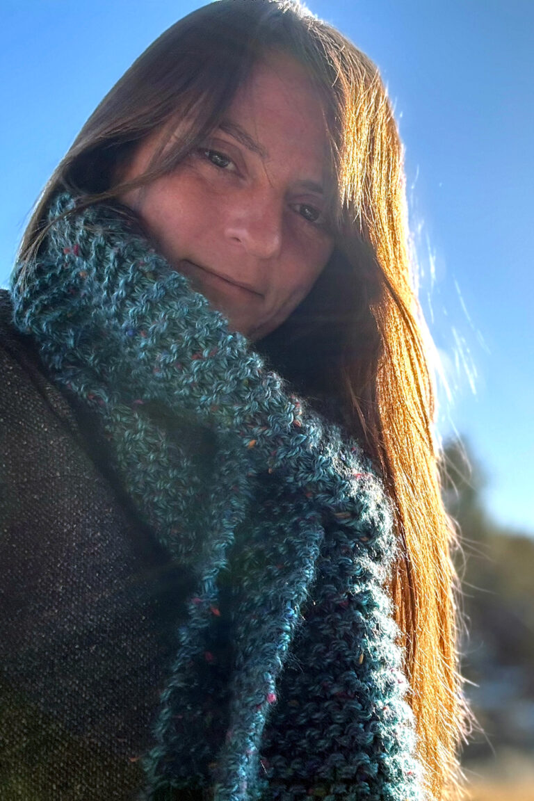 Easy Chunky Scarf PDF Knitting Pattern - PurlsAndPixels