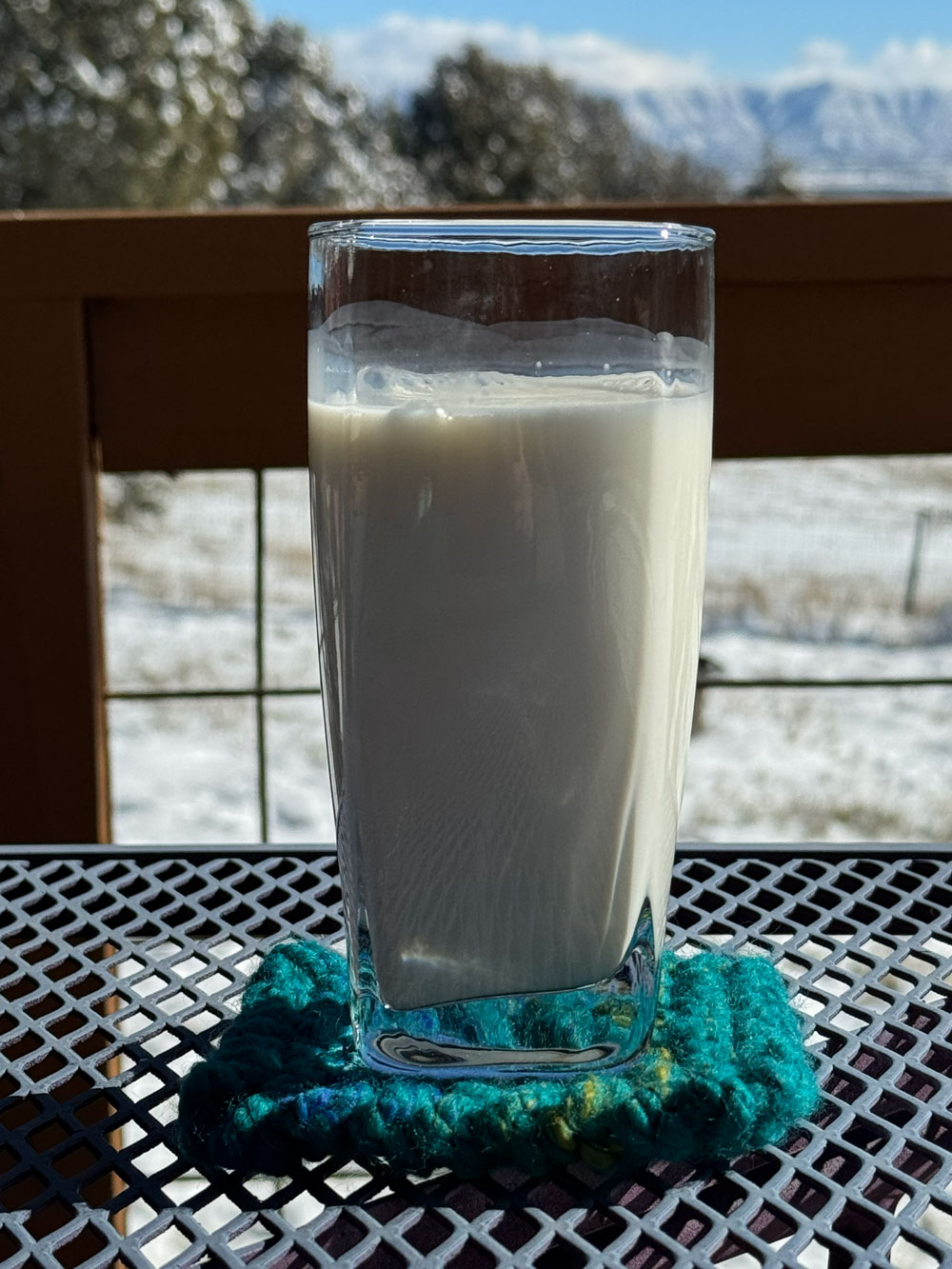 Beginner Super Bulky Knit Coaster - Free Knitting Pattern - PurlsAndPixels